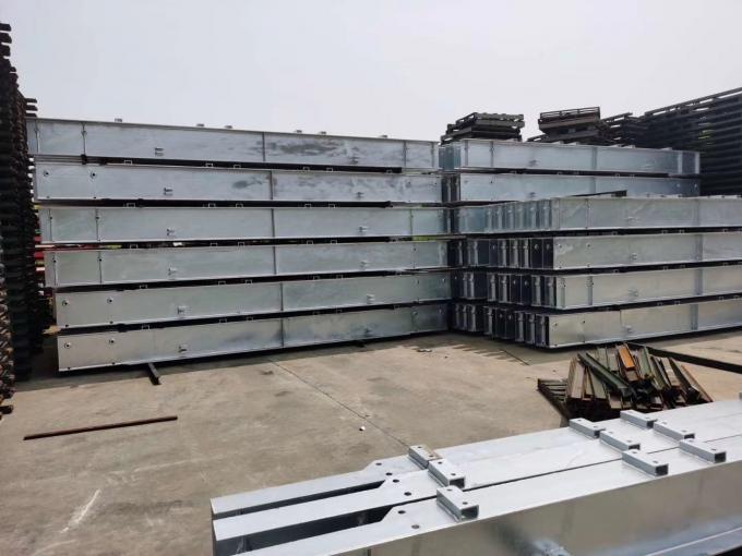 AASHTO HS25 강철 트러스는 200개의 모듈 조립식 베일리 계약을 연결합니다